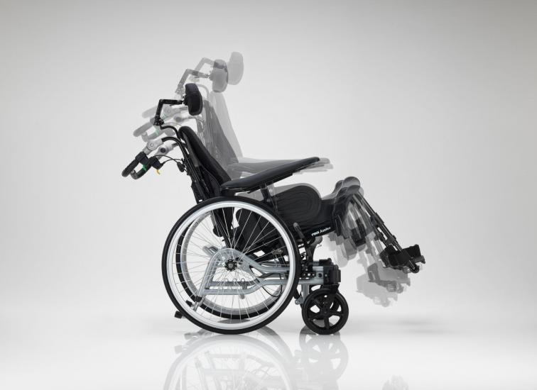 Invacare Rea Azalea tilt in space wheelchair | EzzE Mobility Hire